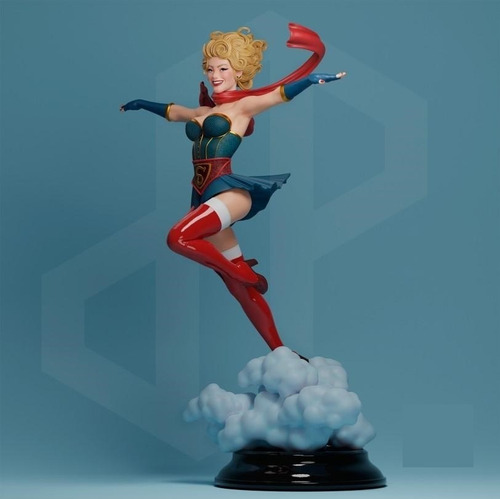 Supergirl Bombshell Dp Archivos Stl Para Impresión 3d - Electrogeek