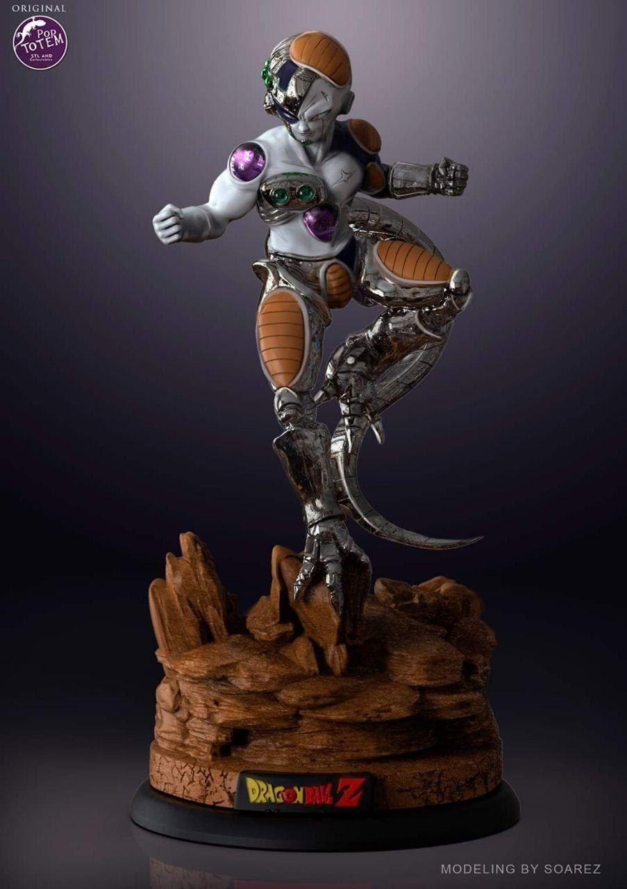 Freezer Reconstruido DBZ Archivo STL OBJ para Impresion 3D – Electrogeek