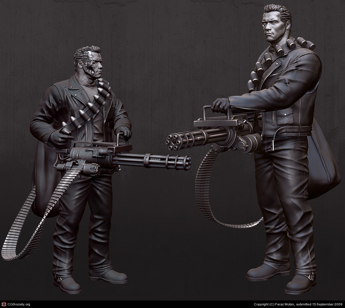 Terminator Archivo Stl Para Impresion 3D - Electrogeek