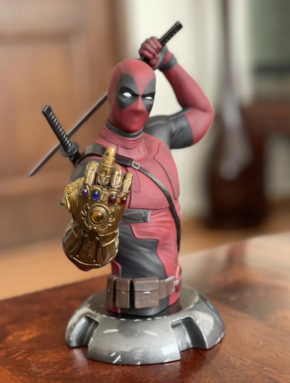 Deadpool Busto 10 Archivo Stl Para Impresion 3D - Electrogeek