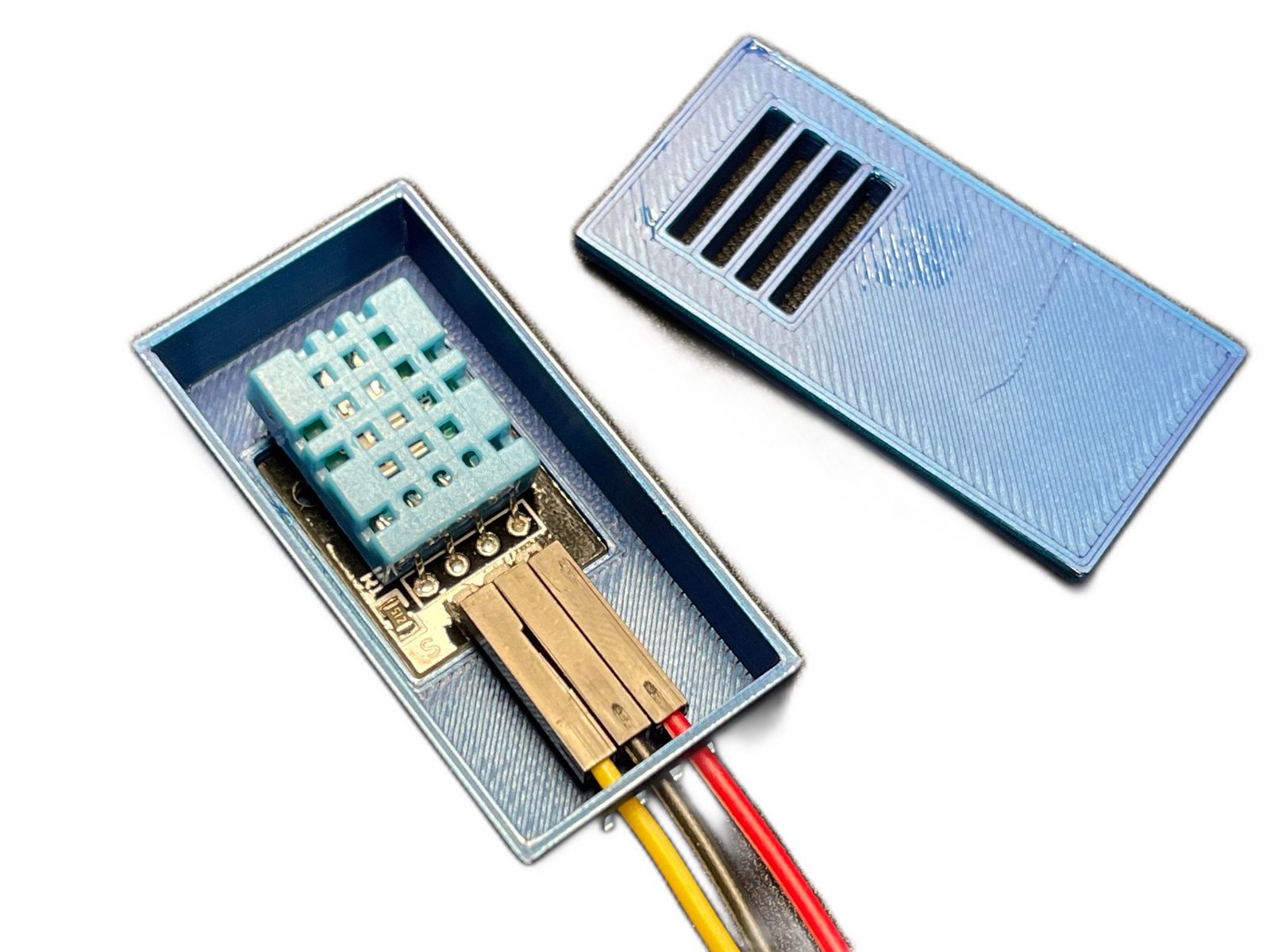 Caja Case Sensor DHT11 Adorno Organizador Proteger - Electrogeek